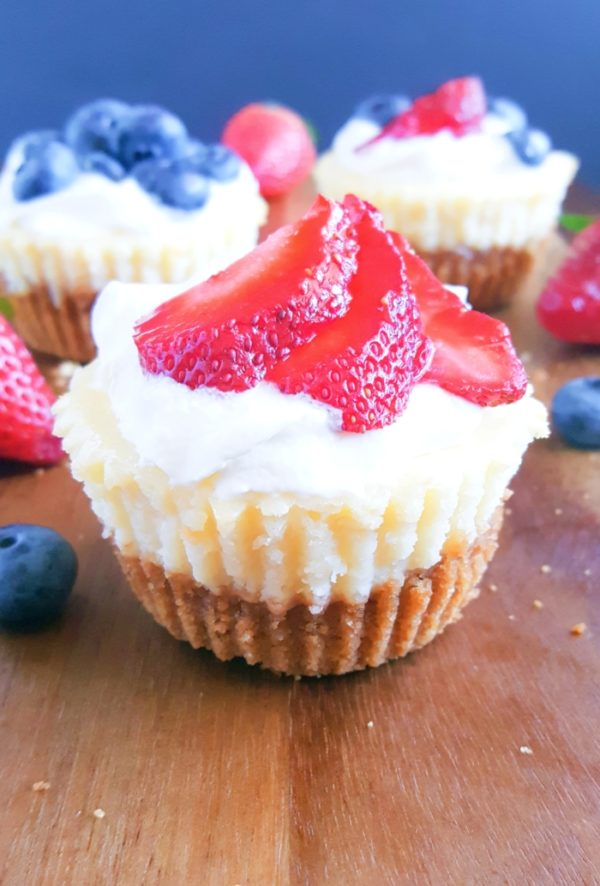 The Best Classic Mini Cheesecakes Recipe - Beat Bake Eat