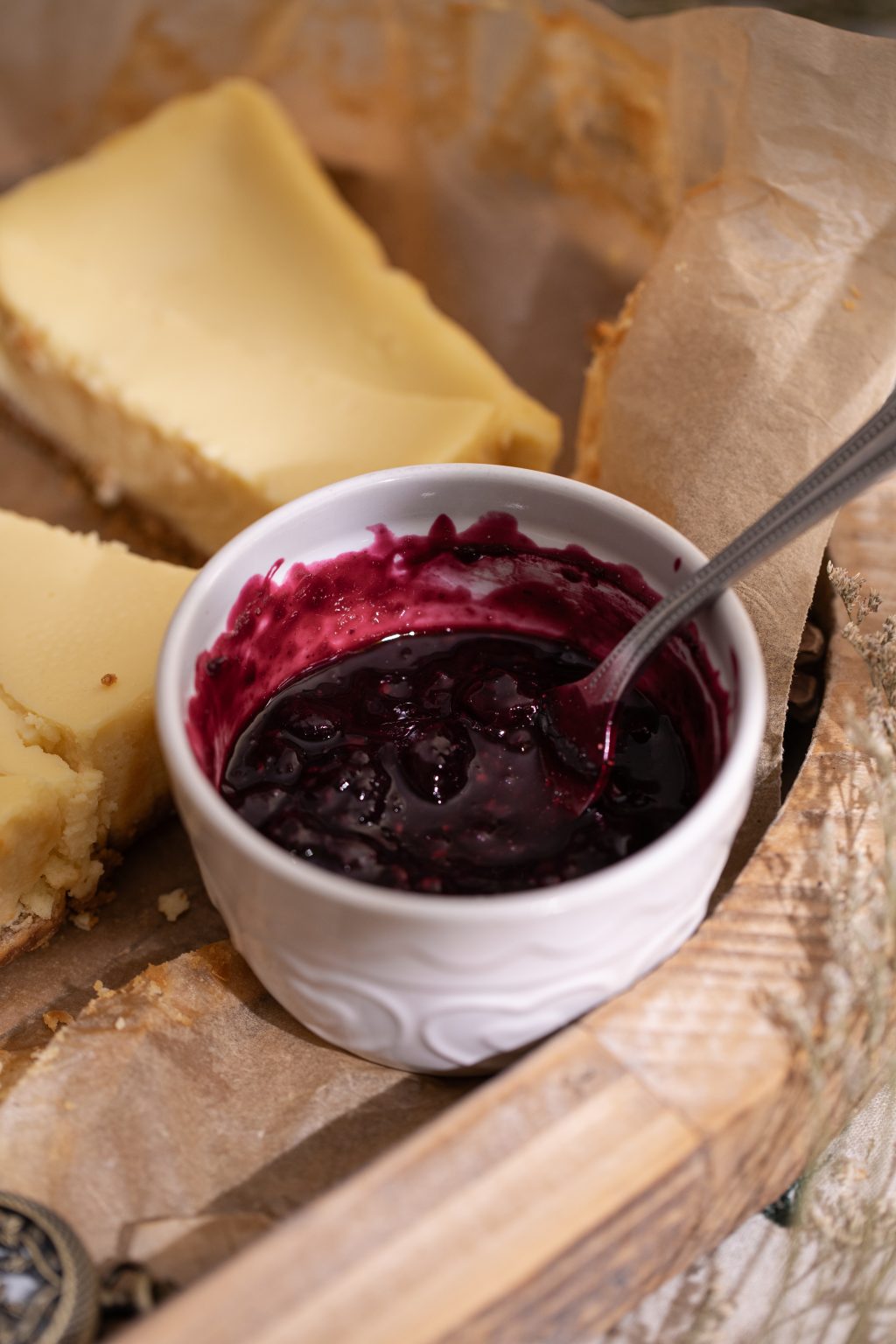 Basic Loaf Pan Cheesecake - Beat Bake Eat